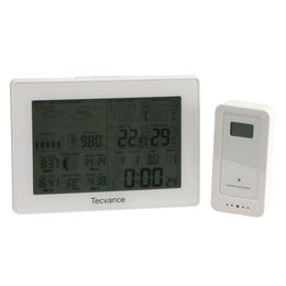 Funkwetterstation, Tecvance, TV-9646, wei&szlig;