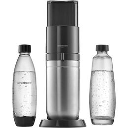 SodaStream Wassersprudler Duo Titan Umsteigerset schwarz