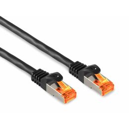 S-IMPULS CAT.6a Netzwerkkabel, S/FTP, Outdoor, IP66, schwarz, 30 m