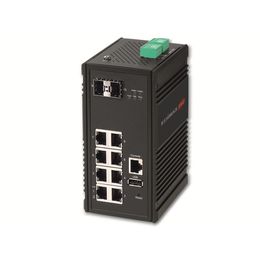 EDIMAX Industrie-Switch IGS-5208, 8-port, Web-Managed, 2x SFP