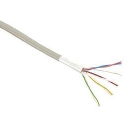 S-IMPULS Telefon-Verlegekabel J-Y(ST)Y, 4x2x0,6 mm, 25 m, grau