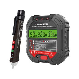 VA LABS Messger&auml;te-Set, Steckdosentester + Spannungspr&uuml;fer