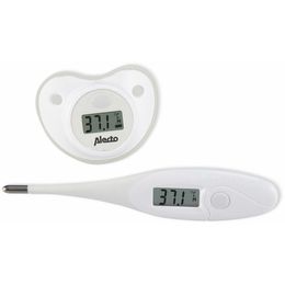Alecto Digitales Fieberthermometer-Set BC-04, 2-teilig, wei&szlig;