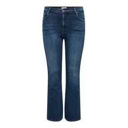Only Carmakoma Jeans 'CARWILLY' Damen Gr&ouml;&szlig;e 34 blau