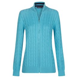 Felix Hardy Strickjacke Damen Gr&ouml;&szlig;e L hellblau