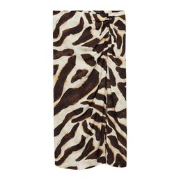 Mango Rock 'POSITO' Damen Größe 36 beige / chamois / dunkelbraun / schwarz