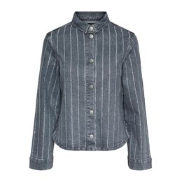 Pieces Bluse 'Siffi' Damen Gr&ouml;&szlig;e L grey denim / silber