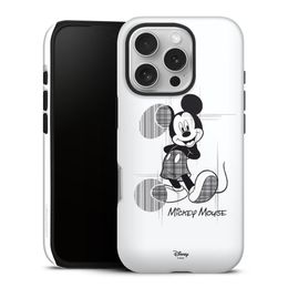 DeinDesign iPhone 16 Pro Handy Panzer Handyh&uuml;lle robuste Outdoor H&uuml;lle Schutzh&uuml;lle gl&auml;nzend Mickey Mouse Disney Official Licensed Product Tough Case