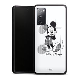 DeinDesign Galaxy S20 FE Handy Premium Silikon H&uuml;lle Handyh&uuml;lle schwarz Case Official Licensed Product Disney Mickey Mouse Silikon Premium Case