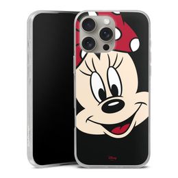 DeinDesign iPhone 16 Pro Max Handy Silikon H&uuml;lle Case transparent Handyh&uuml;lle Disney Minnie Mouse Official Licensed Product Silikon Case
