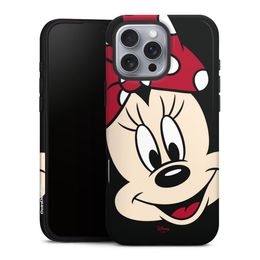 DeinDesign iPhone 16 Pro Max Handy Panzer Handyh&uuml;lle robuste Outdoor H&uuml;lle Schutzh&uuml;lle gl&auml;nzend Disney Minnie Mouse Official Licensed Product Tough Case