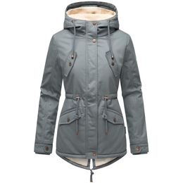 Marikoo Parka 'Manolya' Damen Gr&ouml;&szlig;e M taubenblau Winterjacke