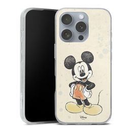 DeinDesign iPhone 16 Pro Handy Silikon H&uuml;lle Case transparent Handyh&uuml;lle Water Colour Official Licensed Product Silikon Case