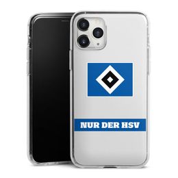 DeinDesign iPhone 11 Pro Max Handy Silikon H&uuml;lle Case transparent Handyh&uuml;lle Hamburger Sv Statement Hsv Silikon Case
