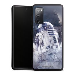DeinDesign Galaxy S20 FE 5G Handy Premium Silikon H&uuml;lle Handyh&uuml;lle schwarz Case Star Wars Merchandise Robot Silikon Premium Case