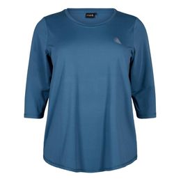 Active by Zizzi Shirt 'ABASIC ONE' Damen Gr&ouml;&szlig;e 9XL/10XL petrol