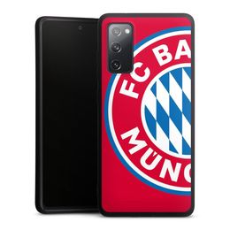DeinDesign Galaxy S20 FE 5G Handy Premium Silikon H&uuml;lle Handyh&uuml;lle schwarz Case Fc Bayern M&uuml;nchen Fcb Official Licensed Product Silikon Premium Case