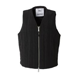 Won Hundred Vest male Black size 48