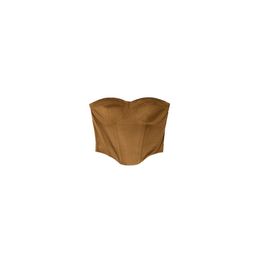 Bershka Top Damen Gr&ouml;&szlig;e S camel