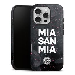 DeinDesign iPhone 16 Pro Handy Panzer Handyh&uuml;lle robuste Outdoor H&uuml;lle Schutzh&uuml;lle gl&auml;nzend Mia San Mia Girl Style Fc Bayern M&uuml;nchen Tough Case