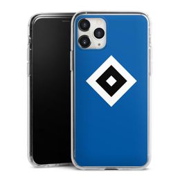 DeinDesign iPhone 11 Pro Max Handy Silikon H&uuml;lle Case transparent Handyh&uuml;lle Logo Hsv Hamburger Sv Silikon Case