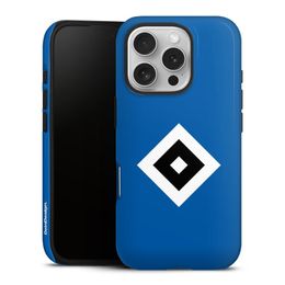 DeinDesign iPhone 16 Pro Handy Panzer Handyh&uuml;lle robuste Outdoor H&uuml;lle Schutzh&uuml;lle gl&auml;nzend Logo Hsv Hamburger Sv Tough Case