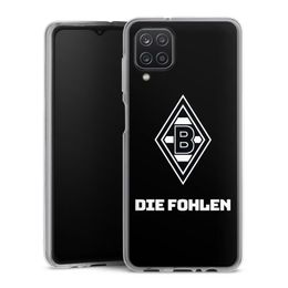 DeinDesign Galaxy A12 Handy Silikon H&uuml;lle Case transparent Handyh&uuml;lle Die Fohlen Gladbach Borussia M&ouml;nchengladbach Silikon Case