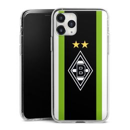 DeinDesign iPhone 11 Pro Max Handy Silikon H&uuml;lle Case transparent Handyh&uuml;lle Logo Gladbach Borussia M&ouml;nchengladbach Silikon Case