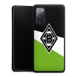 DeinDesign Galaxy S20 FE Handy Premium Silikon H&uuml;lle Handyh&uuml;lle schwarz Case Official Licensed Product Borussia M&ouml;nchengladbach Gladbach Silikon Premium Case