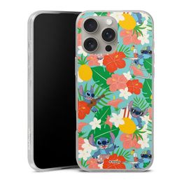 DeinDesign iPhone 16 Pro Max Handy Silikon H&uuml;lle Case transparent Handyh&uuml;lle Lilo & Stitch Movie Disney Silikon Case