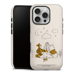 DeinDesign iPhone 16 Pro Handy Panzer Handyh&uuml;lle robuste Outdoor H&uuml;lle Schutzh&uuml;lle gl&auml;nzend Disney Winnie The Pooh Official Licensed Product Tough Case