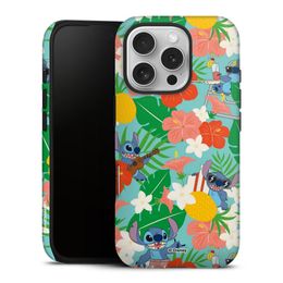 DeinDesign iPhone 16 Pro Handy Panzer Handyh&uuml;lle robuste Outdoor H&uuml;lle Schutzh&uuml;lle gl&auml;nzend Lilo & Stitch Movie Disney Tough Case