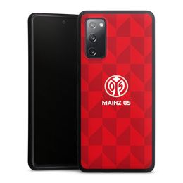 DeinDesign Galaxy S20 FE 5G Handy Premium Silikon H&uuml;lle Handyh&uuml;lle schwarz Case Mainz 05 Merchandise Official Licensed Product Silikon Premium Case