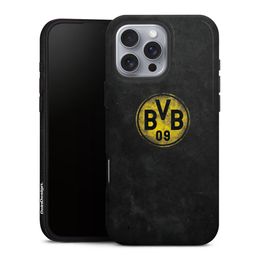 DeinDesign iPhone 16 Pro Max Handy Panzer Handyh&uuml;lle robuste Outdoor H&uuml;lle Schutzh&uuml;lle gl&auml;nzend Bvb Borussia Dortmund Merchandise Tough Case