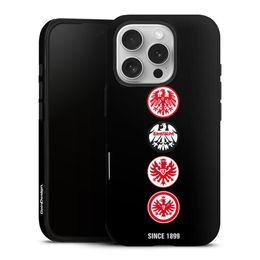 DeinDesign iPhone 16 Pro Handy Panzer Handyh&uuml;lle robuste Outdoor H&uuml;lle Schutzh&uuml;lle matt Eintracht Frankfurt Soccer Sge Tough Case