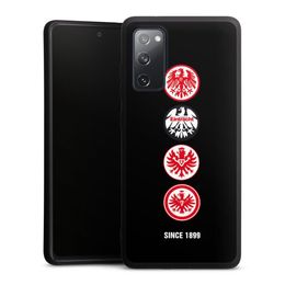 DeinDesign Galaxy S20 FE Handy Premium Silikon H&uuml;lle Handyh&uuml;lle schwarz Case Sge Soccer Eintracht Frankfurt Silikon Premium Case