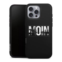 DeinDesign iPhone 16 Pro Max Handy Panzer Handyh&uuml;lle robuste Outdoor H&uuml;lle Schutzh&uuml;lle gl&auml;nzend Hamburger Sv Hsv Official Licensed Product Tough Case