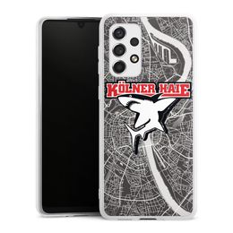 DeinDesign Galaxy A33 5G Handy Silikon H&uuml;lle Case transparent Handyh&uuml;lle Ice Hockey K&ouml;lner Haie Official Licensed Product Silikon Case