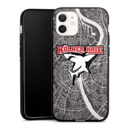DeinDesign iPhone 12 Handy Silikon H&uuml;lle Case schwarz Handyh&uuml;lle K&ouml;lner Haie Ice Hockey Official Licensed Product