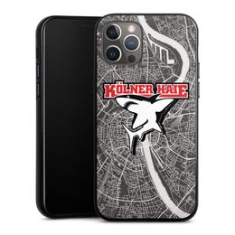 DeinDesign iPhone 12 Pro Handy Silikon H&uuml;lle Case schwarz Handyh&uuml;lle K&ouml;lner Haie Official Licensed Product Ice Hockey