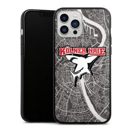 DeinDesign iPhone 13 Pro Max Handy Silikon H&uuml;lle Case schwarz Handyh&uuml;lle K&ouml;lner Haie Ice Hockey Official Licensed Product