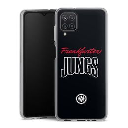 DeinDesign Galaxy A12 Handy Silikon H&uuml;lle Case transparent Handyh&uuml;lle Eintracht Frankfurt Sge Official Licensed Product Silikon Case