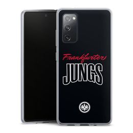 DeinDesign Galaxy S20 FE 5G Handy Silikon H&uuml;lle Case transparent Handyh&uuml;lle Eintracht Frankfurt Sge Official Licensed Product Silikon Case