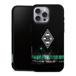 DeinDesign iPhone 16 Pro Max Handy Panzer Handyh&uuml;lle robuste Outdoor H&uuml;lle Schutzh&uuml;lle gl&auml;nzend Borussia M&ouml;nchengladbach Official Licensed Product Stadium Tough 