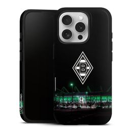 DeinDesign iPhone 16 Pro Handy Panzer Handyh&uuml;lle robuste Outdoor H&uuml;lle Schutzh&uuml;lle gl&auml;nzend Borussia M&ouml;nchengladbach Official Licensed Product Stadium Tough Case