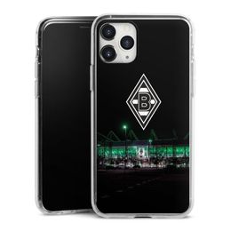 DeinDesign iPhone 11 Pro Max Handy Silikon H&uuml;lle Case transparent Handyh&uuml;lle Borussia M&ouml;nchengladbach Stadium Official Licensed Product Silikon Case