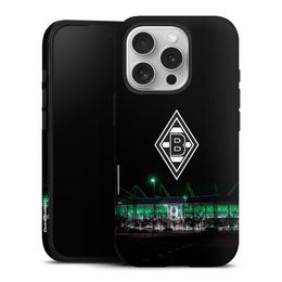 DeinDesign iPhone 16 Pro Handy Panzer Handyh&uuml;lle robuste Outdoor H&uuml;lle Schutzh&uuml;lle matt Borussia M&ouml;nchengladbach Official Licensed Product Stadium Tough Case