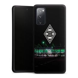 DeinDesign Galaxy S20 FE Handy Premium Silikon H&uuml;lle Handyh&uuml;lle schwarz Case Borussia M&ouml;nchengladbach Stadium Official Licensed Product Silikon Premium Case
