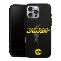 DeinDesign iPhone 16 Pro Max Handy Panzer Handyh&uuml;lle robuste Outdoor H&uuml;lle Schutzh&uuml;lle gl&auml;nzend Borussia Dortmund Bvb Marco Reus Tough Case