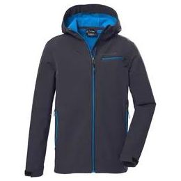 Softshelljacke Killtec "KOW 157 BYS SFTSHLL JCKT" Gr. 128, blau (nachtblau) Kinder Jacken